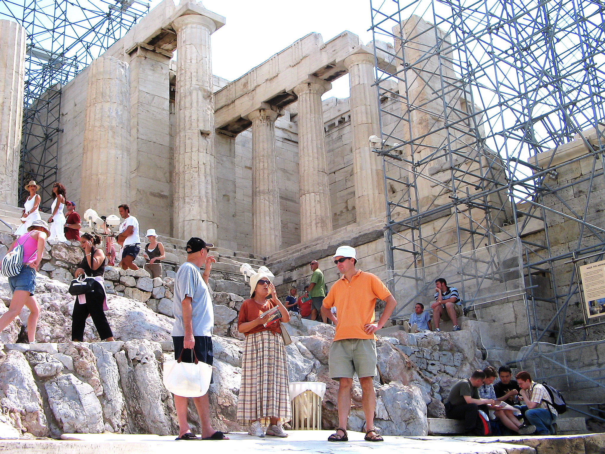 How old is the Acropolis Parthenon of Athens - Greece